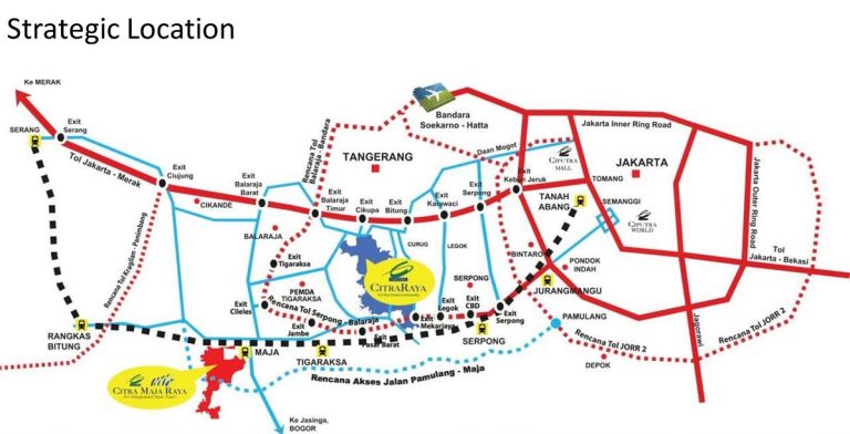 Site Plan | Citra Raya Tangerang